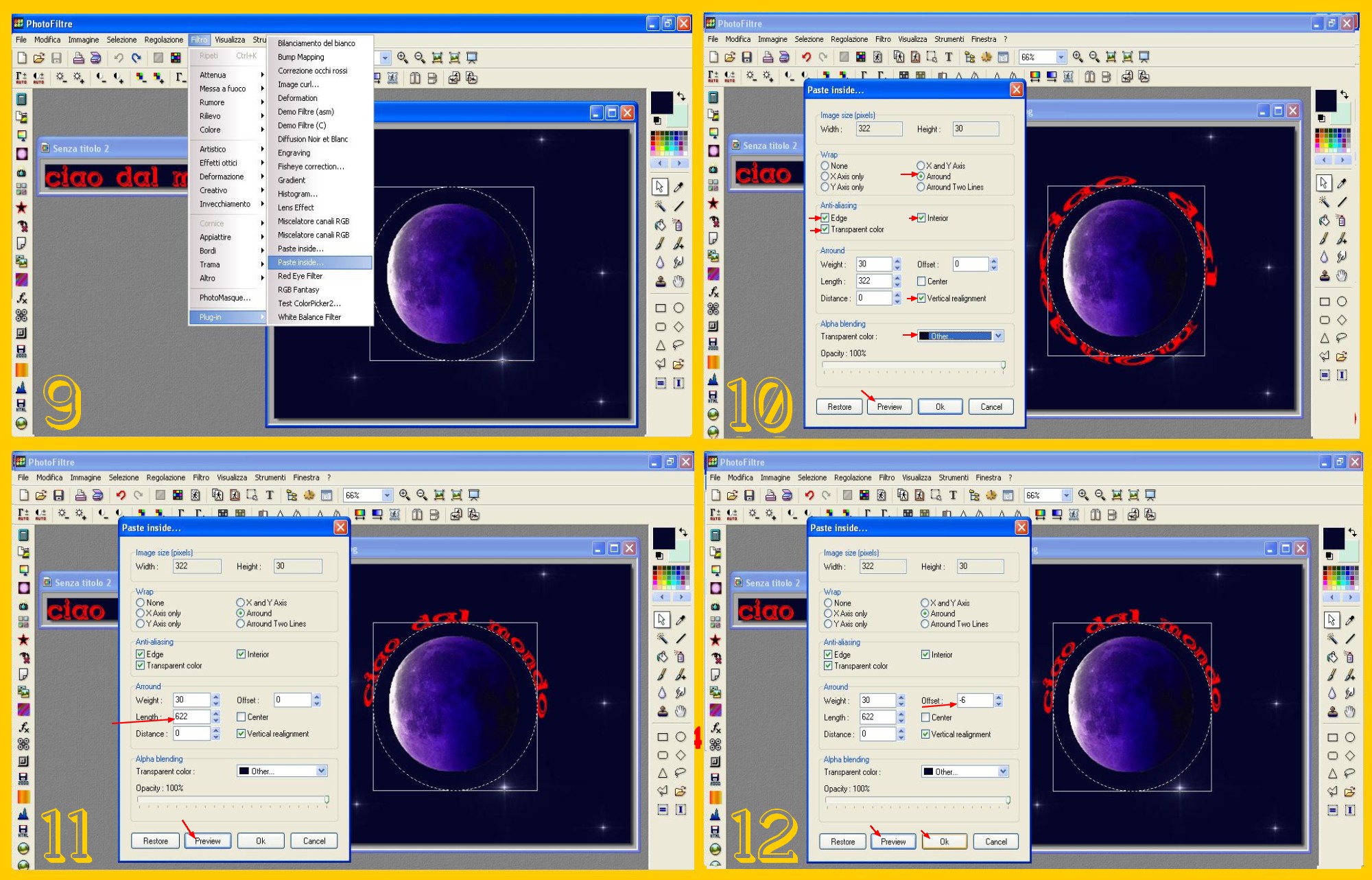 Scritte in rotondo – BRICIOLE DI TUTTO…UN PO'.